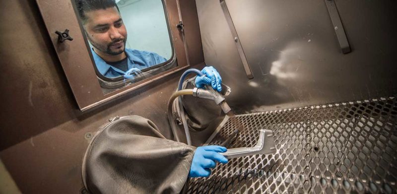 Abrasive Blasting - Plating for Electronics